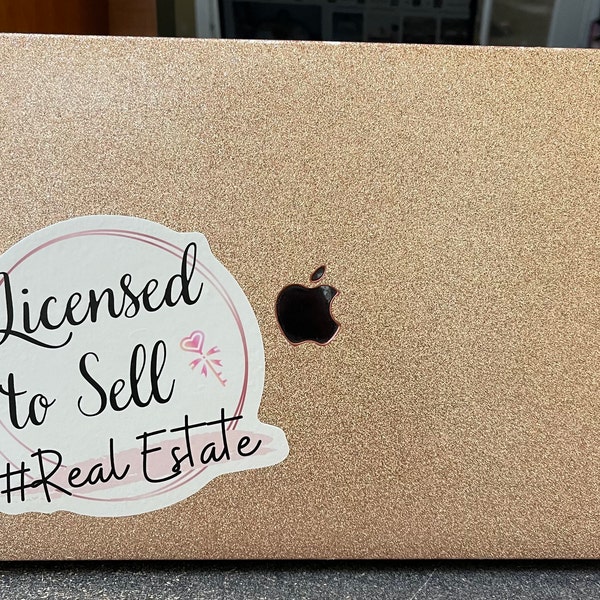 Licensed to Sell Real Estate Stickers, Realtor Sticker, Real Estate ...