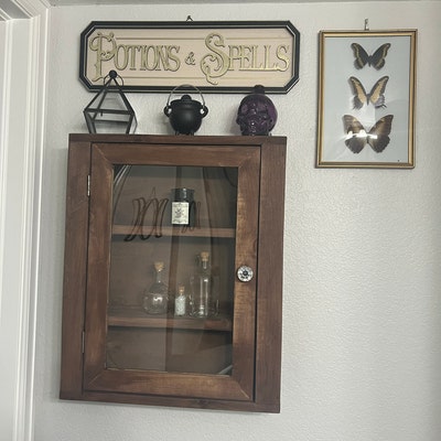 Spice Cabinet, Knick Knack Cabinet. - Etsy