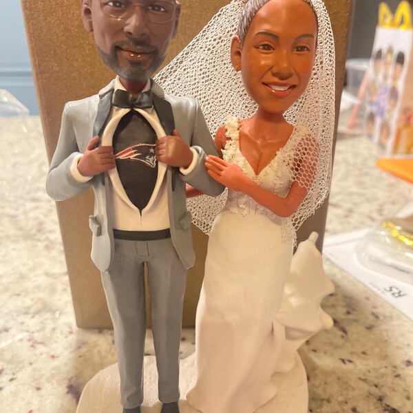 Lifelike Clay Portrait Model, Handcrafted Custom Figurine, Personal ...