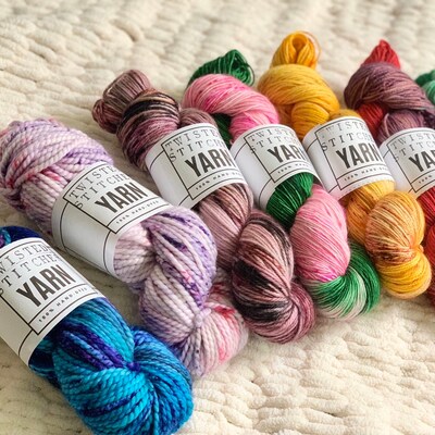 PRINTABLE BUNDLE Yarn Tags & Labels Digiral PDF Wrap Labels for Hand ...