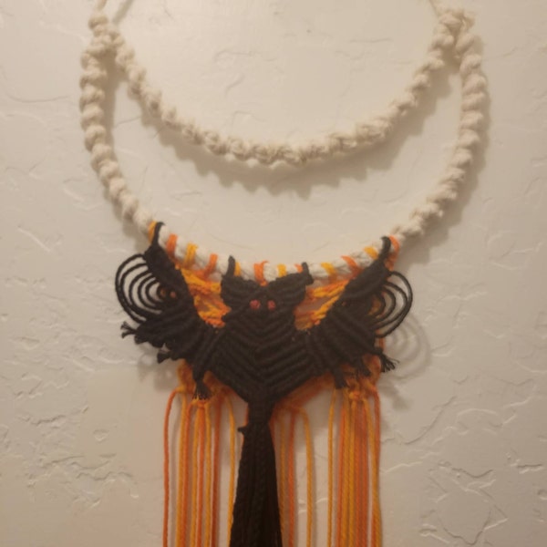 PDF Bat Macrame , Witchy Decorations, Goth Aesthetic, Digital Pattern ...