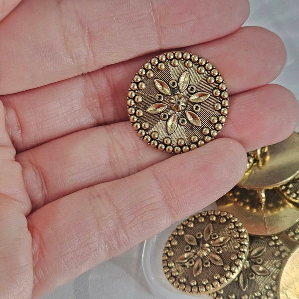 Crystal Clear Lead Free Buttons 15MM 23L 4-hole Plastic Sew on Costume ...