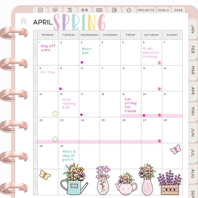 Rainbow Widgets Digital Stickers, Digital Planner Stickers, Tracker ...