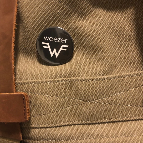 Weezer 1 1/2" Pinback Buttons (custom Made) - Etsy