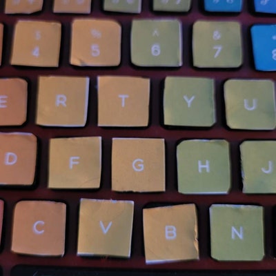 Keyboard Printable Stickers, Window Laptop Decal Clipart, Pack of 4 ...