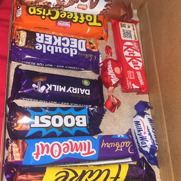 TEA Hug in a Box, Letterbox Gift, Cheer Up, Pick Me Up, Afternoon Tea ...