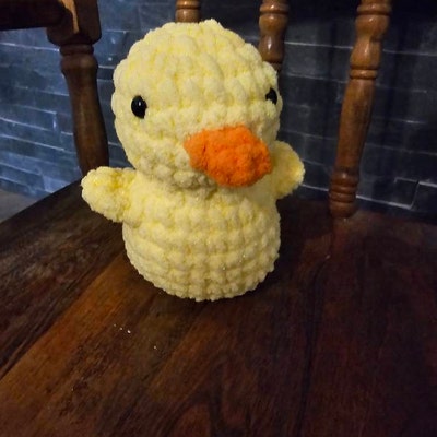 Pocket Duckling Crochet Pattern Good Luck Duck Amigurumi Tutorial ...