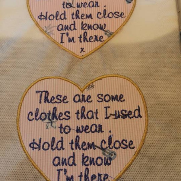 Digital Memory Heart Machine Embroidery Design 2 Sizes - Etsy