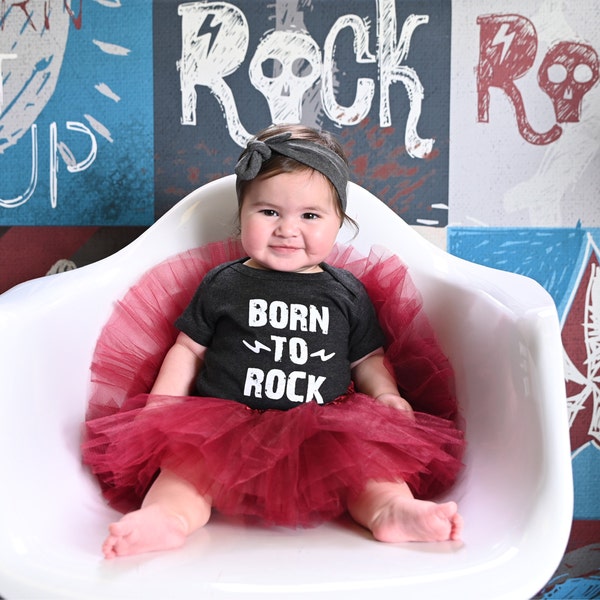 Born to Rock Baby Onesie®, Rock Baby Bodysuit, Rock Star Baby, Bringing ...