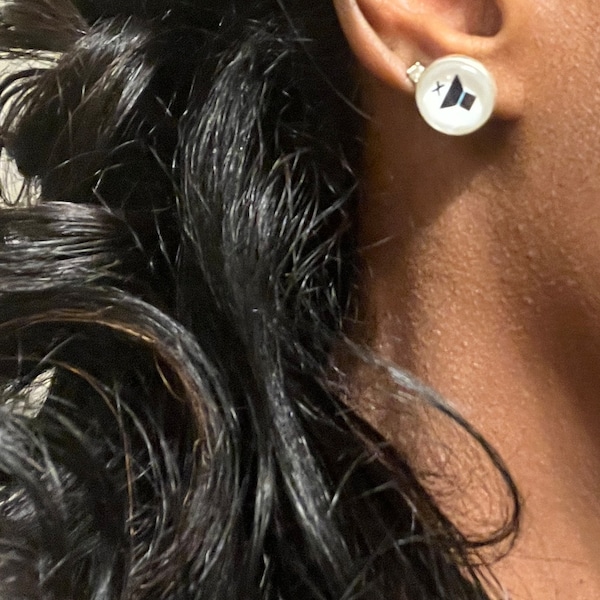 Deaf Earrings,i'm Deaf Stud Earrings, Volume Icon Stud Earrings, Sound ...