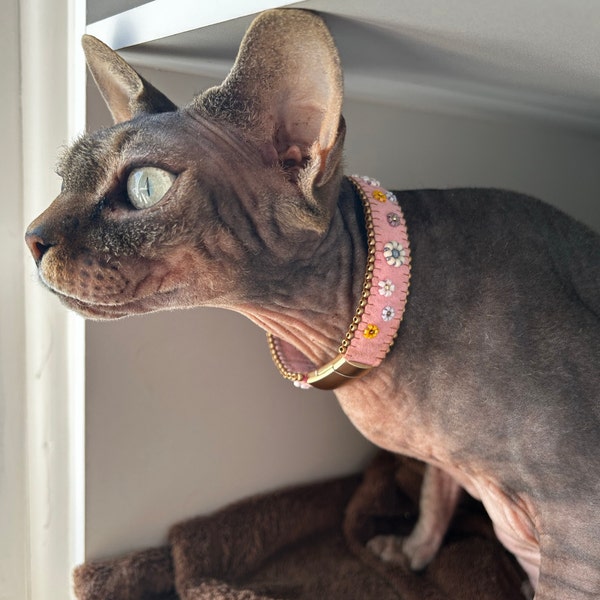 Luxury Pet Collar, Prince Peacock, Beaded Jewelry,cat Collar, Dog ...