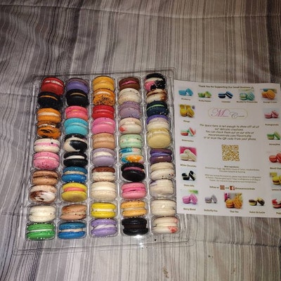 50 Pack Surprise Me French Macarons - Etsy