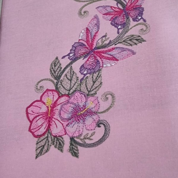 Fluttering Fancy Machine Embroidery Designs Pack Instant Download 5x5 ...