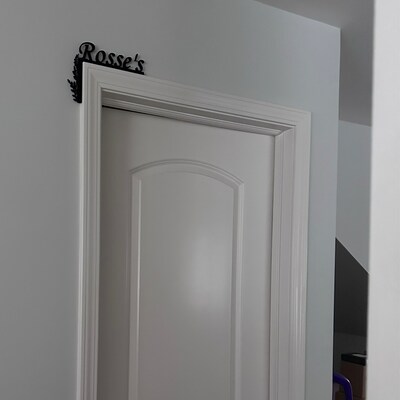 Pantry Door Topper Over the Door Sign Minimalist Pantry - Etsy