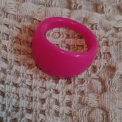 Kawaii Y2k Plastic Bear Statement Rings - Etsy