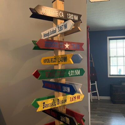 Hand Painted Rustic ANTIQUES Wood Sign Primitive Vintage Look Custom ...