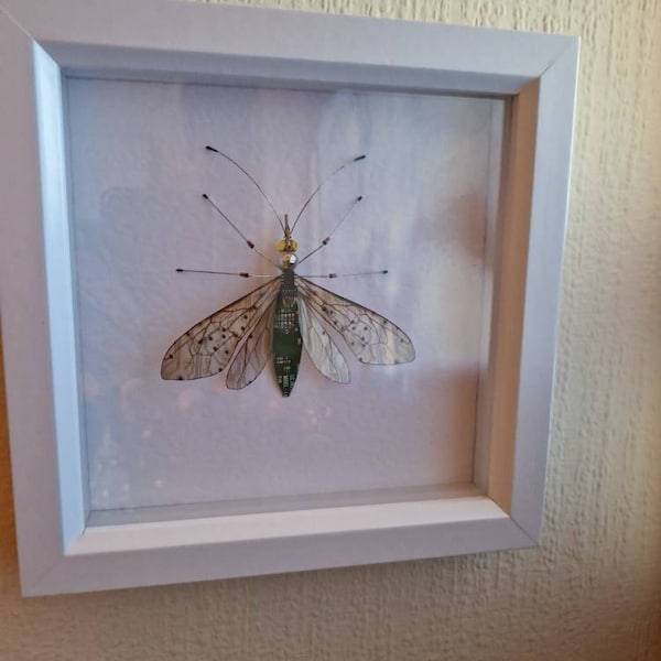 The Large Turquoise Buckeye Butterfly, Circuit Board Insect - Etsy