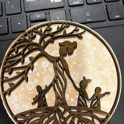 Mother Tree SVG Bundle. Laser Cut File for Glowforge Cricut, Mother's ...