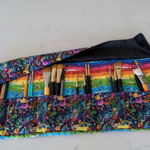 Angela Roll-up Pencil Case PDF Sewing Pattern, School Bag - Etsy