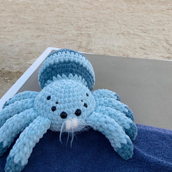 Spider, Crochet Pattern, PDF, Digital, Download, Low Sew Spider Pattern ...