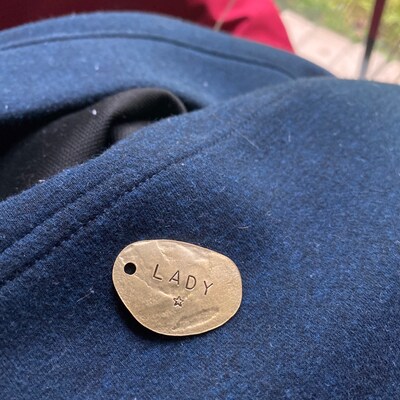 LINUS: Hand Stamped Personalized Custom Pet ID Tags for Dogs and Cats ...