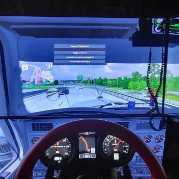 Sim Racing Dashboard DDU: Triple Screen Touchscreen Gauge - Etsy