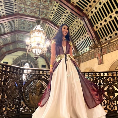 Isis Warrior Hip Belt Scalemail Chainmail Armour Festival Bellydancer ...