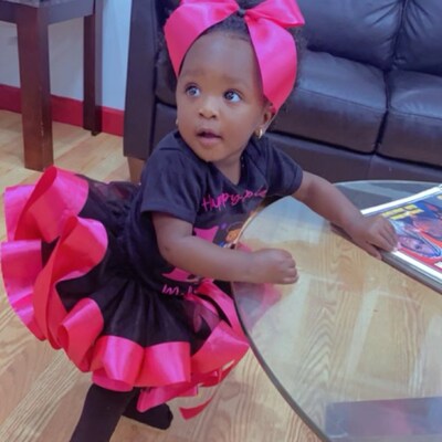 Giraffe Tutu Set, Giraffe Outfit, Kid's Birthday Tutu With Name, Brown ...