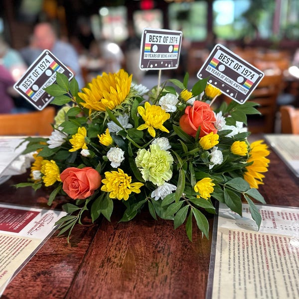 Seven Tee Cake Topper, Golf 70th Birthday Cake Topper, Birthday Party ...