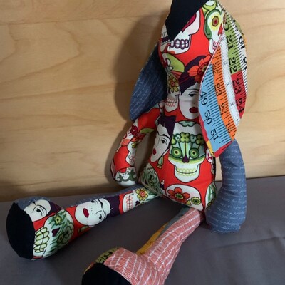 Rabbit Sewing Pattern Pdf for Instant Download, Bunny Rabbit Diy ...