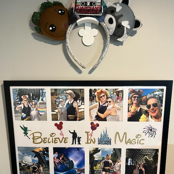 Disney Picture Frame Best Day Ever Collage Photo Frame Mickey Mouse ...