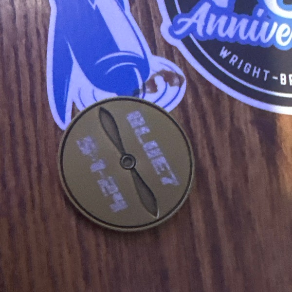 First Solo Flight Challenge Coin W/ Free Engraving - Etsy