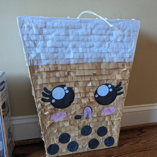 Cute Milk Tea Boba Pinata New Size: (proportional to 24inx18inx8in) - Etsy