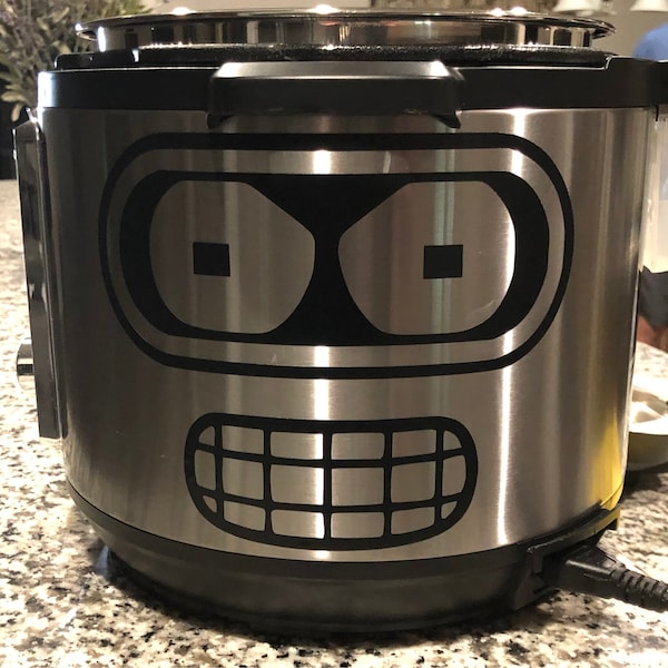 Futurama Bender Decal - Etsy