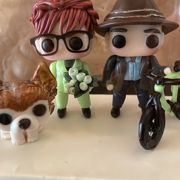 Custom Pop Clay Figurine Handmade Figurines Made of Air Dry Clay 5 Cm ...