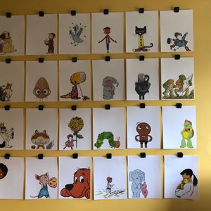 Diverse Book Character Posters Classroom Storybook Characters With a ...