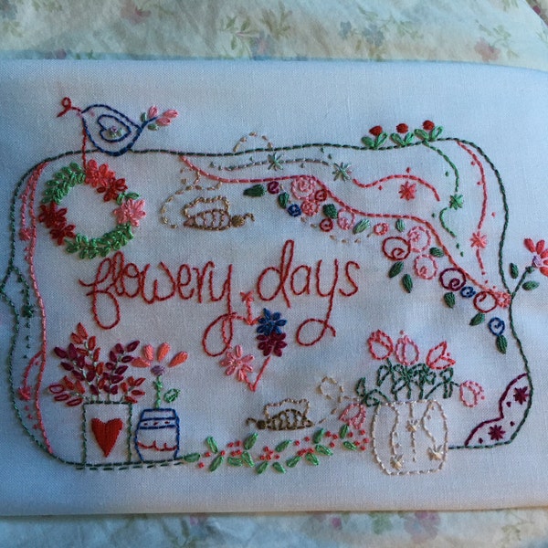Use It up Amish Quote Hand Embroidery Applique Pattern Mini Quilt ...