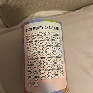 100 Kids Teenage Money Box Tin Sticker Kids Saving Money - Etsy UK