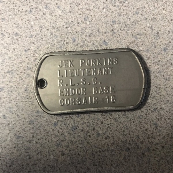 1 Custom Military Style Dog Tag - Etsy