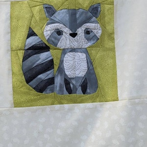 Foxy Fox Foundation Paper Piecing Pattern FPP Quilt Block - Etsy