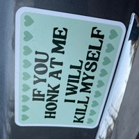 I Got A BBL at Claire's Bumper Sticker - Etsy