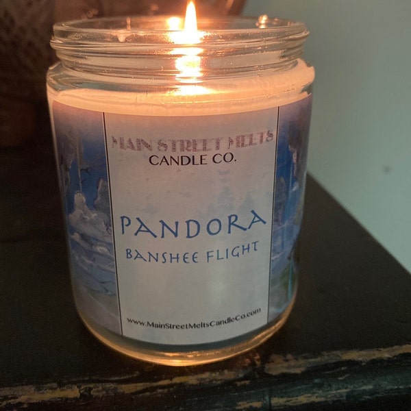 Pandora Banshee Flight | Disney Inspired Scented Soy Candle - Avatar ...