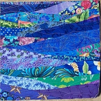 Textural Technique Landscape Patchwork Tutorial PDF - Etsy Israel