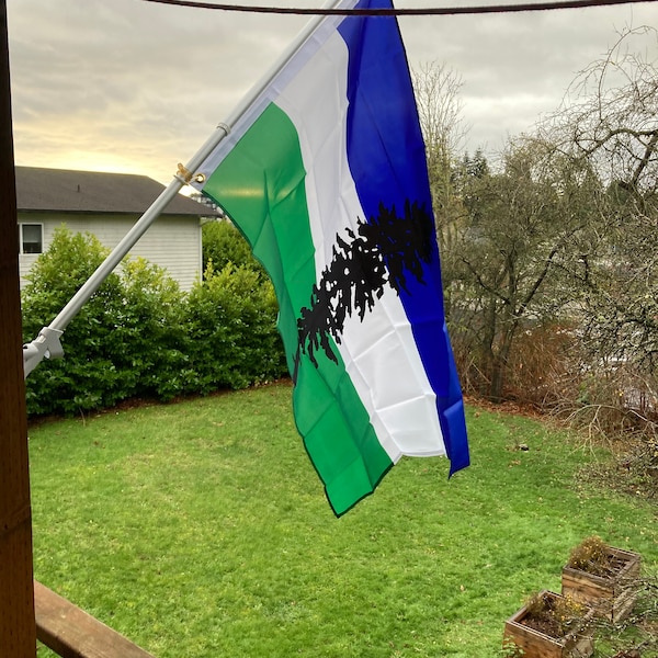 Cascadia Doug Flag 3x5' Poly 200D - Etsy