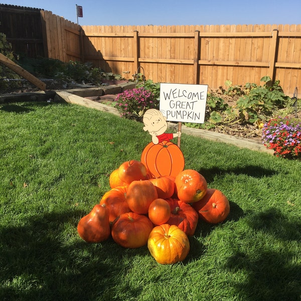 Peanuts Snoopy Thanksgiving Yard Art Decorations.. - Etsy