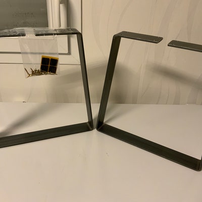 Trapezoid Metal Table Legs, Dining Table Legs, Desk Legs, Kitchen Table ...