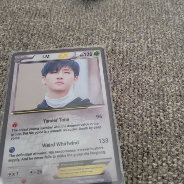Monsta X Pokèmon Cards - Etsy
