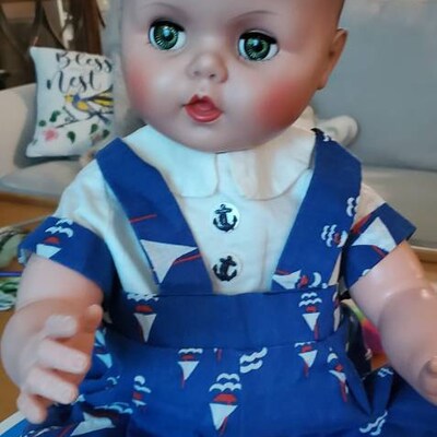 1950s Beautiful Mama Doll W/bear 23 - Etsy