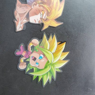 Kale Dragon Ball Super Anime 3D Motion Sticker Top Quality - Etsy