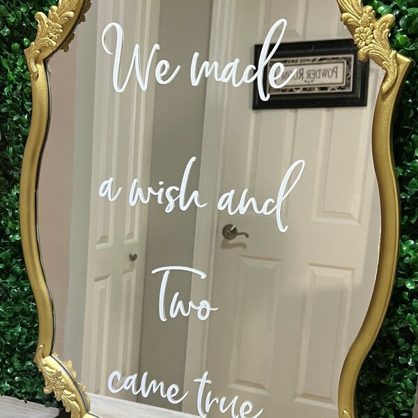 Mirror Affirmation Decal, Affirmation Decal, Mantra Decal, Custom ...